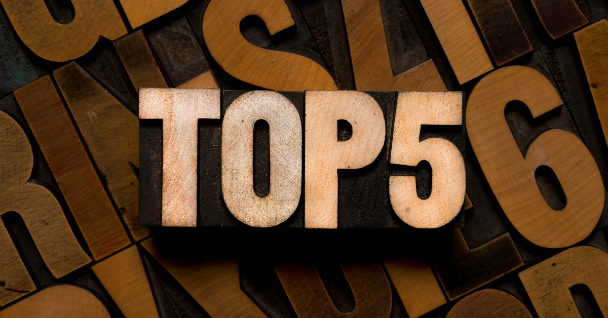 Top Five Pest Stories of 2012